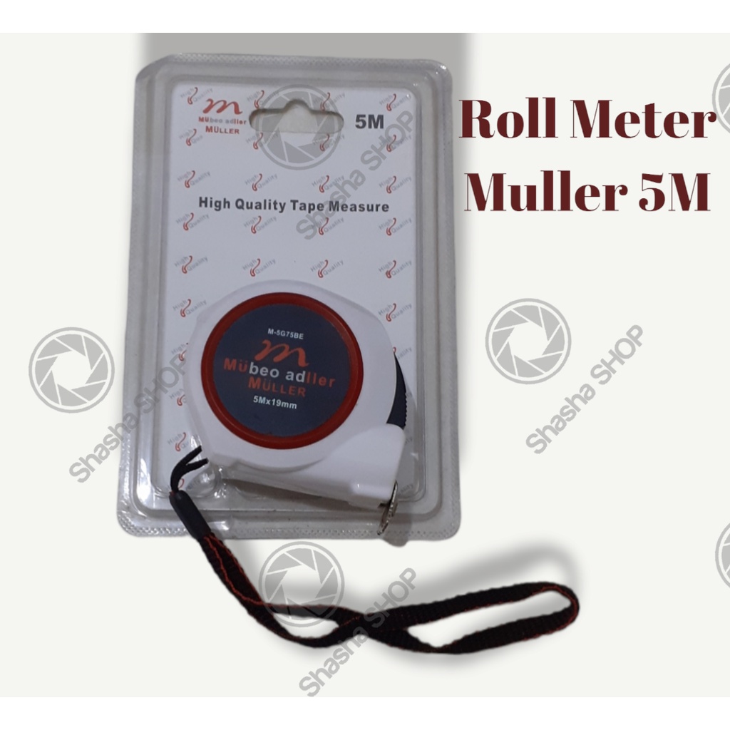 Jual Meteran / Roll Meter Muller 5 Meter | Shopee Indonesia