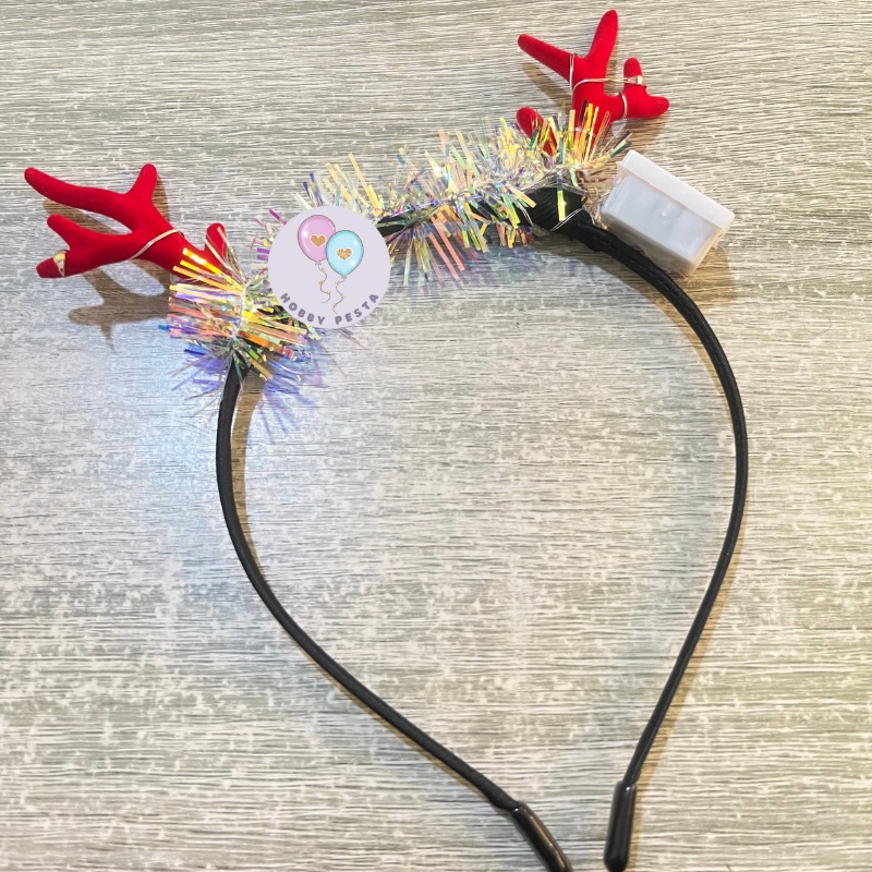 Jual BANDO NATAL REINDEER / BANDO NATAL TANDUK RUSA / BANDO LED / BANDO ...