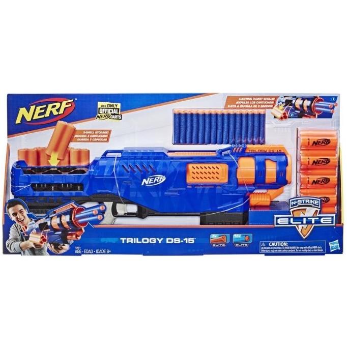 Jual Nerf N-Strike Elite Trilogy Ds-15 Blaster - Nrre3821 | Shopee ...
