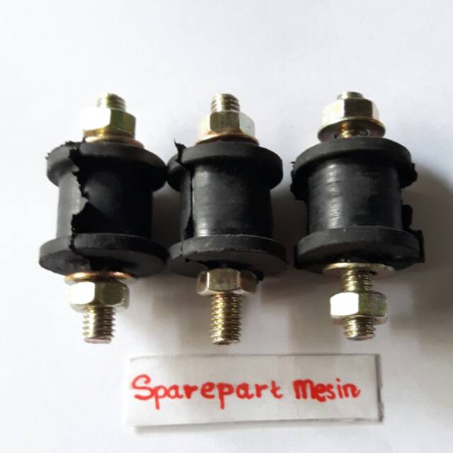 Jual 328 Engine Mounting Karet Kaki Mesin Potong Rumput 1set(3pcs ...