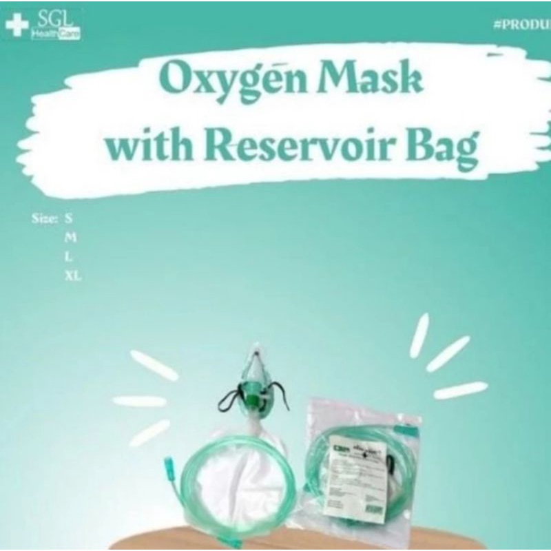 Jual oxygen mask | Non Rebreathing Mask |NRM | Shopee Indonesia