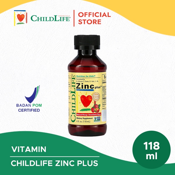 Jual ChildLife Zinc Plus - 118ml | Shopee Indonesia
