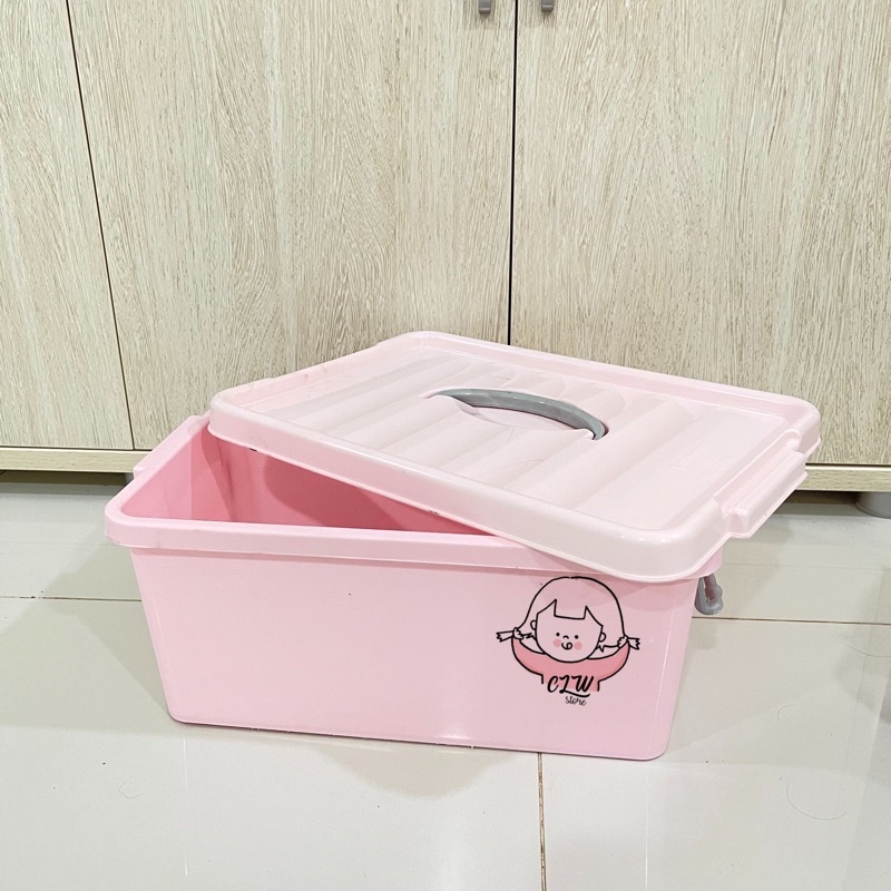 Jual Kontainer Box Plastik Sedang ukuran 16 Liter / Kotak Serbaguna ...