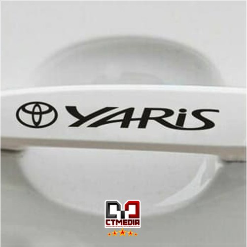 Jual Stiker Handle Pintu Mobil Toyota Yaris - Car Decal Sticker ...