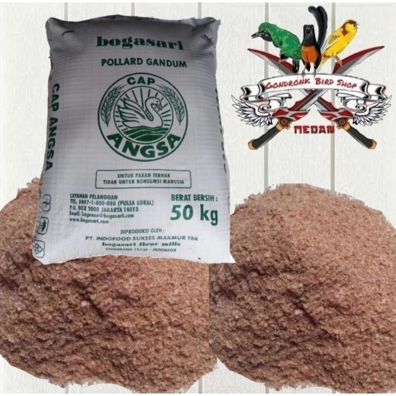 Jual Pollard Gandum Cap Angsa 1 Kg | Shopee Indonesia