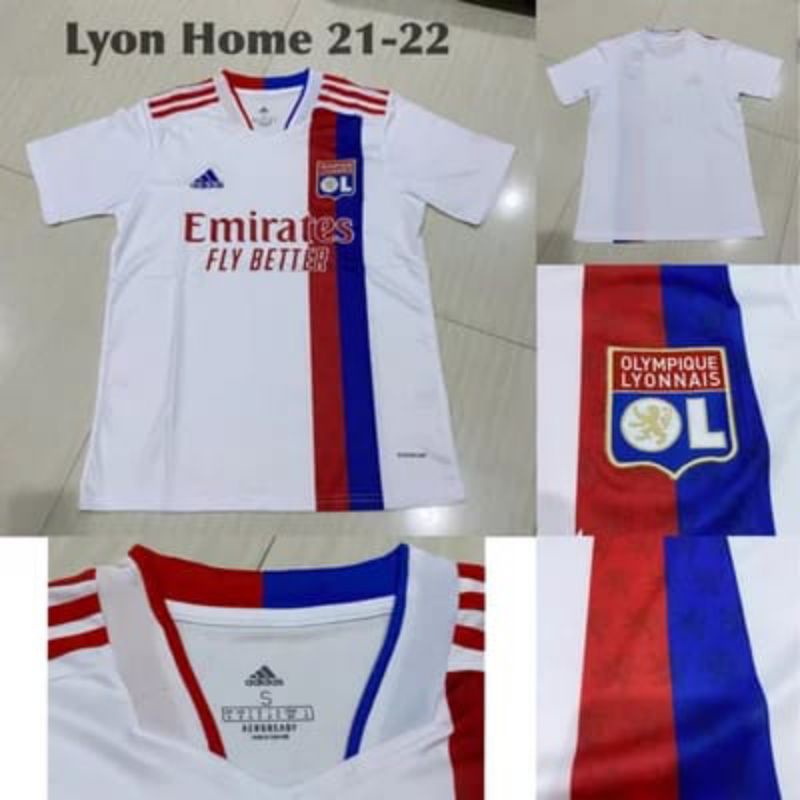 Jual jersey lyon home 2021 grade ori | Shopee Indonesia