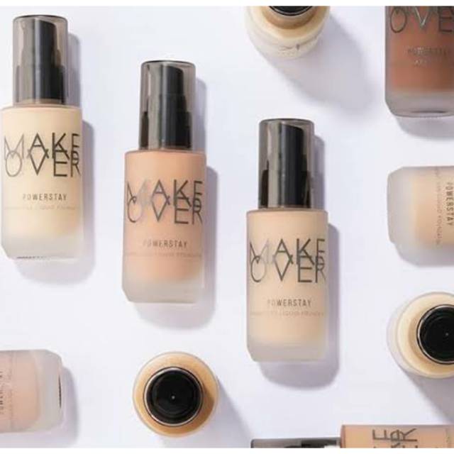 Jual ☑️ YK ☑️ MAKEOVER Powerstay Weightless Liquid Foundation 33ml ...