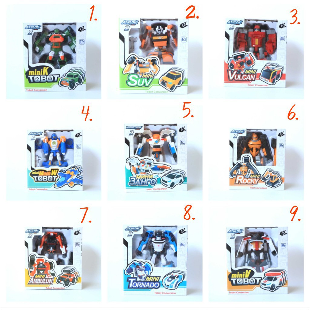 Jual Mainan Robot : Tobot mini Athlon 2 (tidak menggunakan Baterai ...