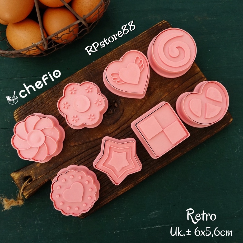 Jual Chefio Cetakan Cookies / Cetakan Kue Kering / Cookie Cutter ...