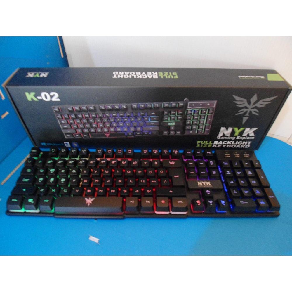 Jual sacred NYK Legion K02 GAMING KEYBOARD TKL ko2 game rgb ten key ...