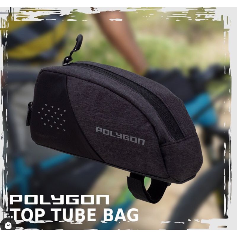 Jual TAS SEPEDA POLYGON | BASIC TOP TUBE BAG | Shopee Indonesia