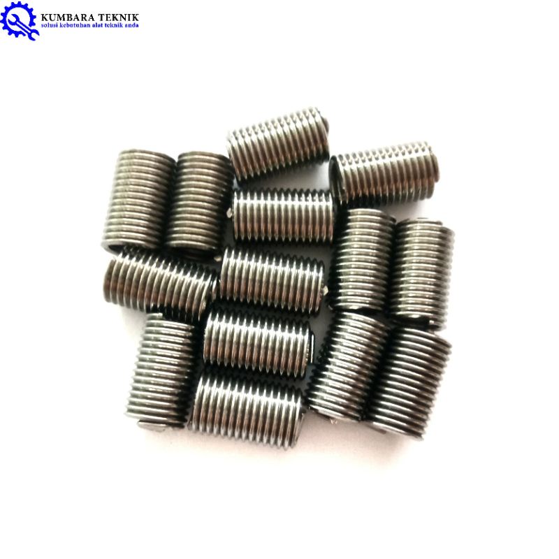 Jual RECOIL BAUT 10 HELICOIL M6 x 1 x 3D UNTUK BAUT KUNCI 10 STAINLESS STEEL | Shopee Indonesia