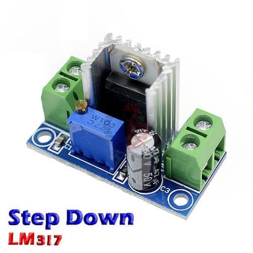 Jual LM317 Step Down Adjustable Regulator Voltage Buck Converter Module | Shopee Indonesia