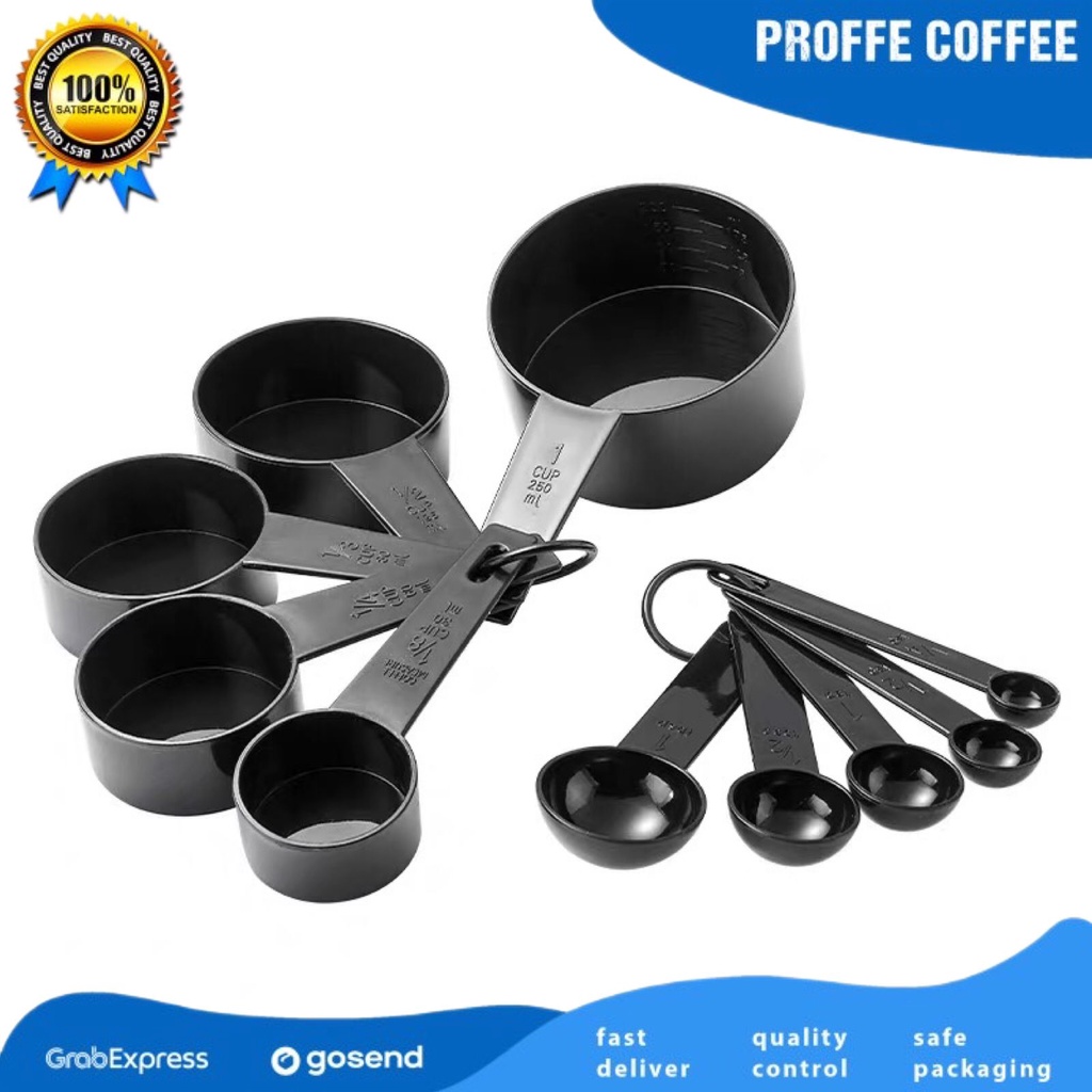 Jual sendok takar 10 in 1 sendok ukur sendok kopi masak baking ...