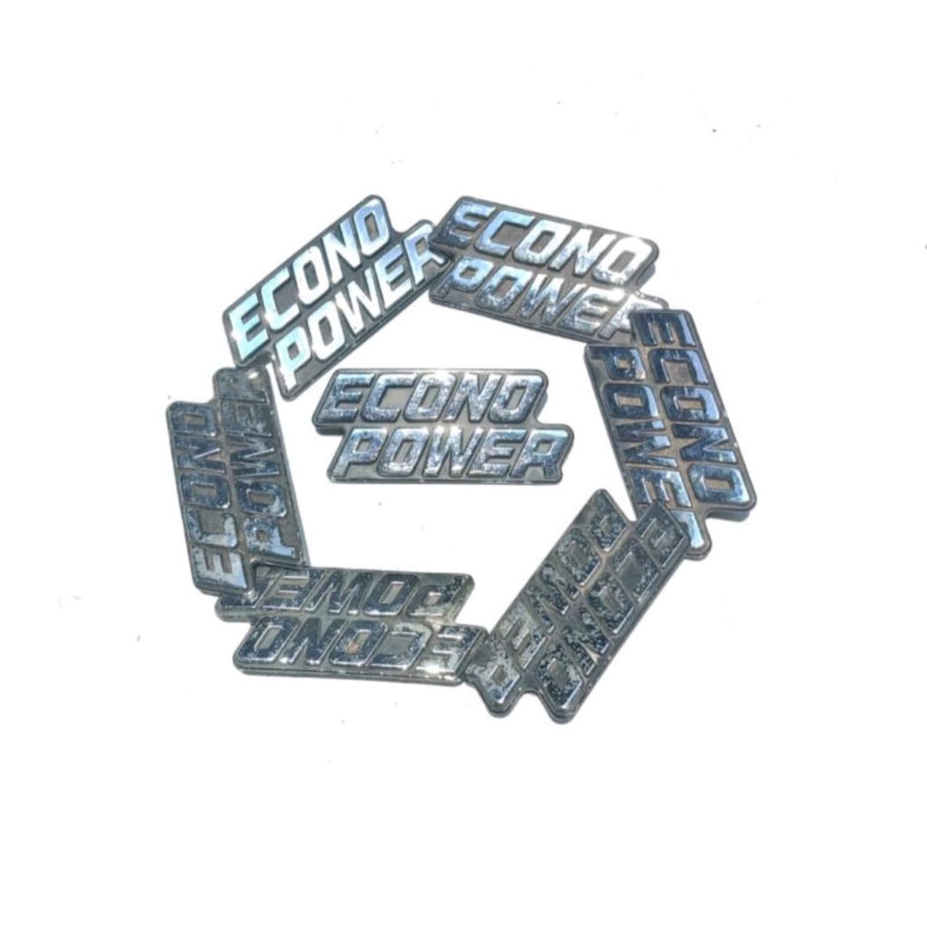 Jual emblem econo power emblem simbol logo econo power emblem sayap ...