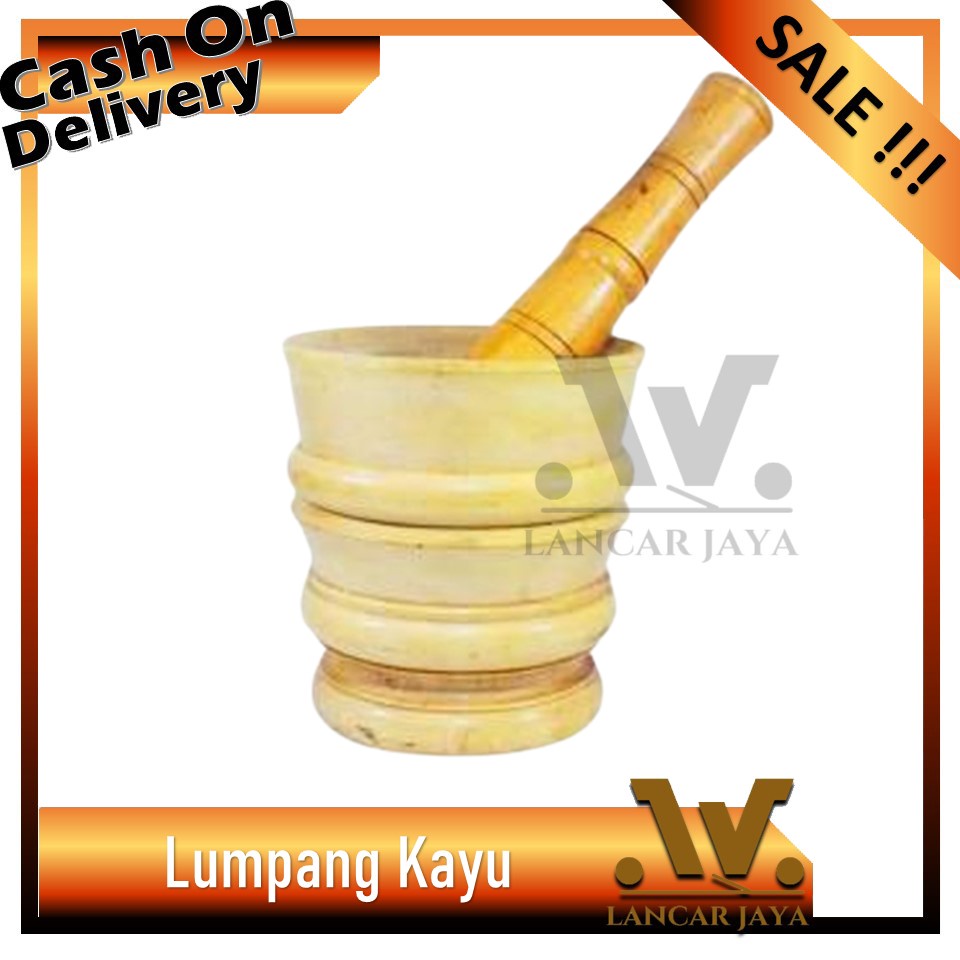 Jual Alat Tumbuk Kayu Tradisional / Lumpang Kayu Diameter 12cm | Shopee ...