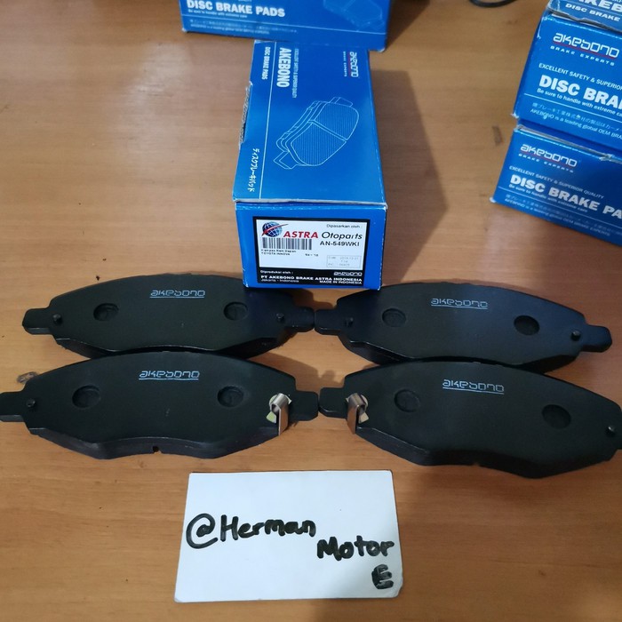 Jual Kampas rem depan Brake Pad Akebono Original Toyota Innova 2004 ...