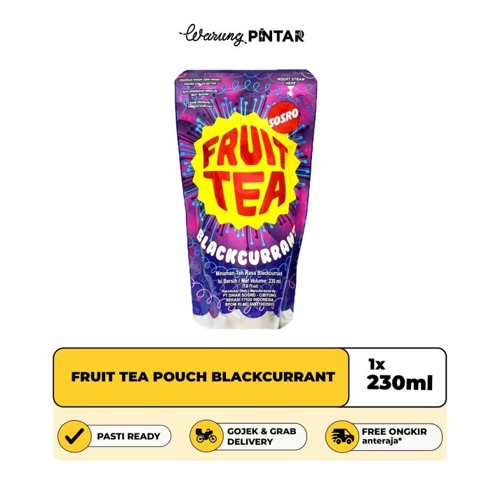 Jual kemasan-teh- fruit tea pouch blackcurrant 230ml -teh-kemasan ...