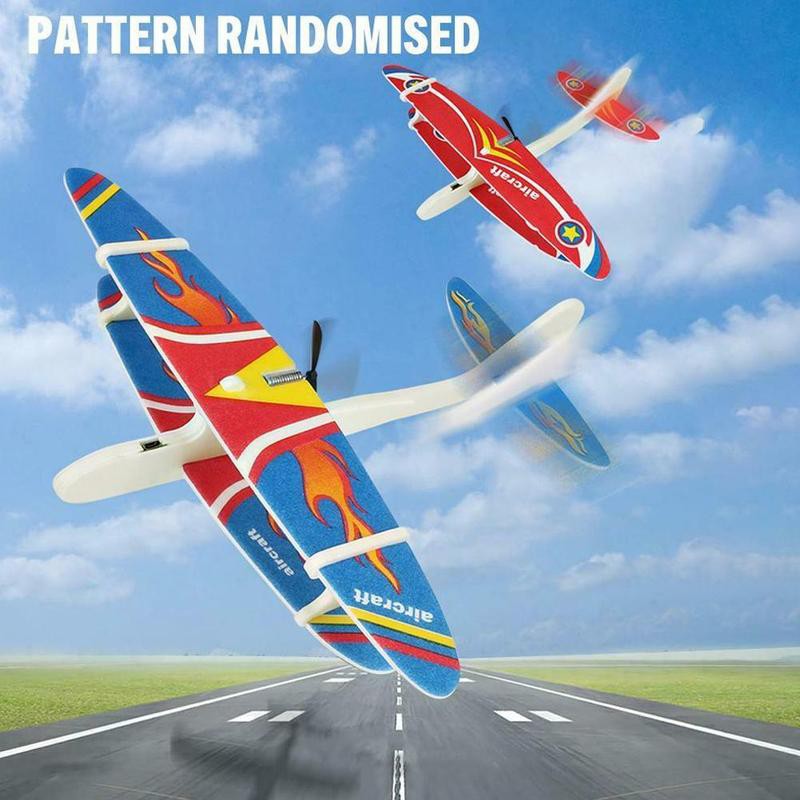 Jual [FREONGKIR] Hand Throwing Airplane Free-flying Fix Wing Durable ...