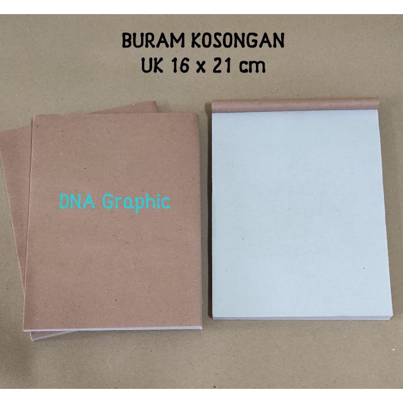 Jual NOTA BURAM KOSONGAN Uk SETENGAH FOLIO | Shopee Indonesia