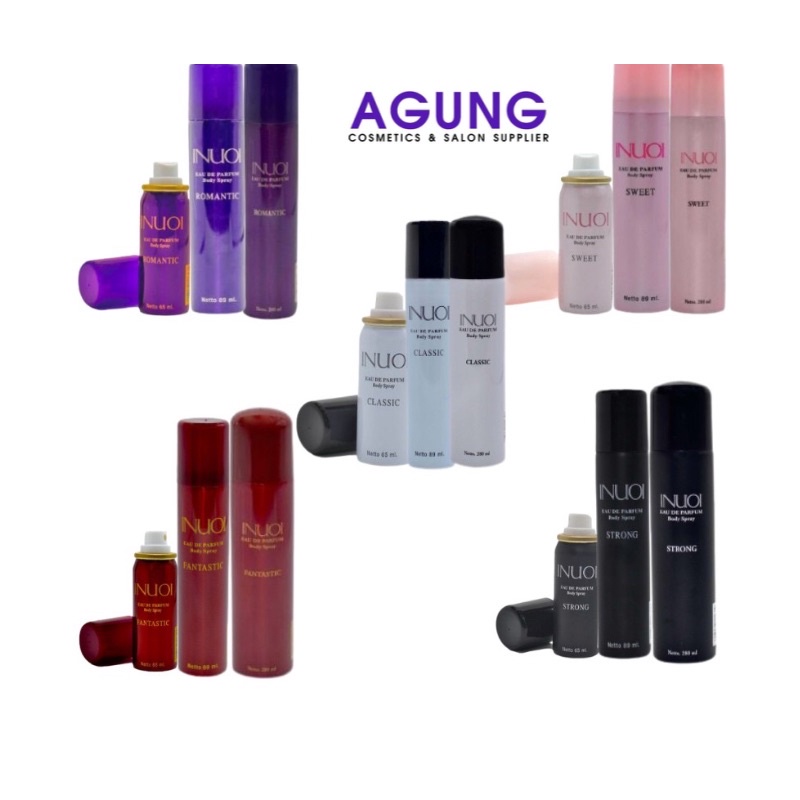 Jual INOUI Parfum Pria Wanita Original 65ml/100ml/280ml (Putih, Hitam ...
