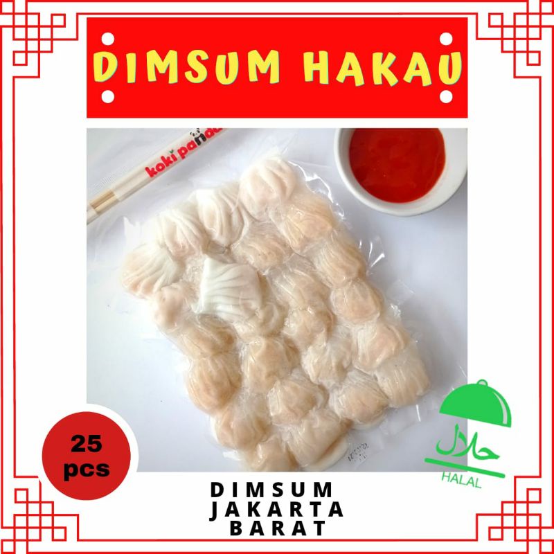 Jual dimsum hakau udang / dimsum udang dimsum frozen dimsam halal isi ...