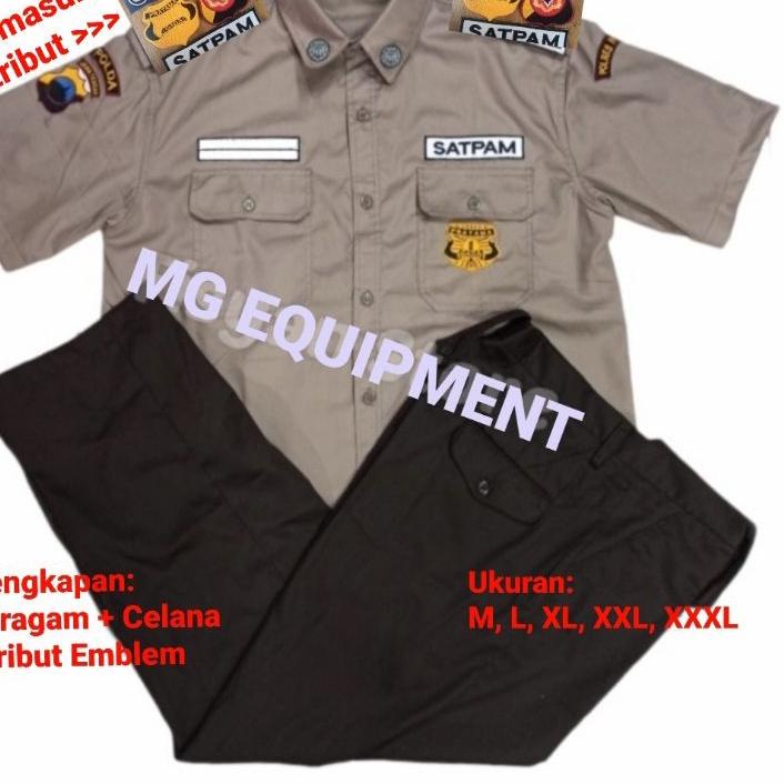 Jual Berkualitas Seragam Security Seragam PDH seragam Satpam | Shopee ...