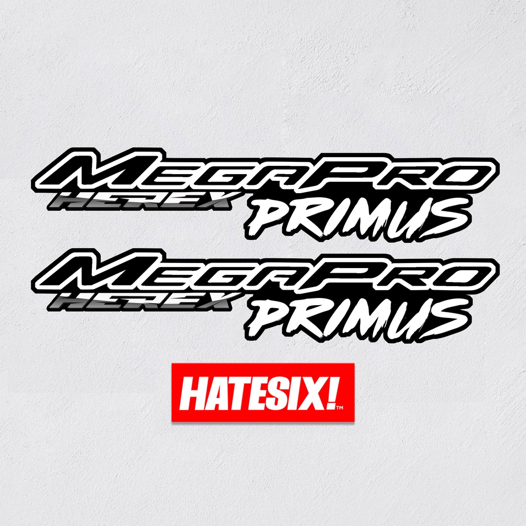 Jual Stiker Sticker Decal Honda Megapro Hiu Mono Primus Herex Hatesix ...