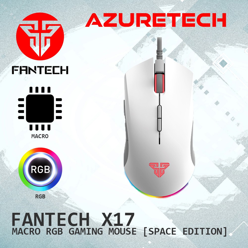 Jual Fantech X17 Blake Space Edition Macro RGB Gaming Mouse | Shopee ...