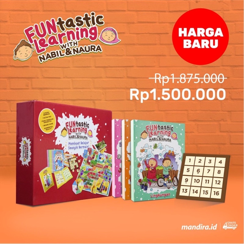 Jual Funtastic Learning Mandira Full Set Ready Stok | Shopee Indonesia