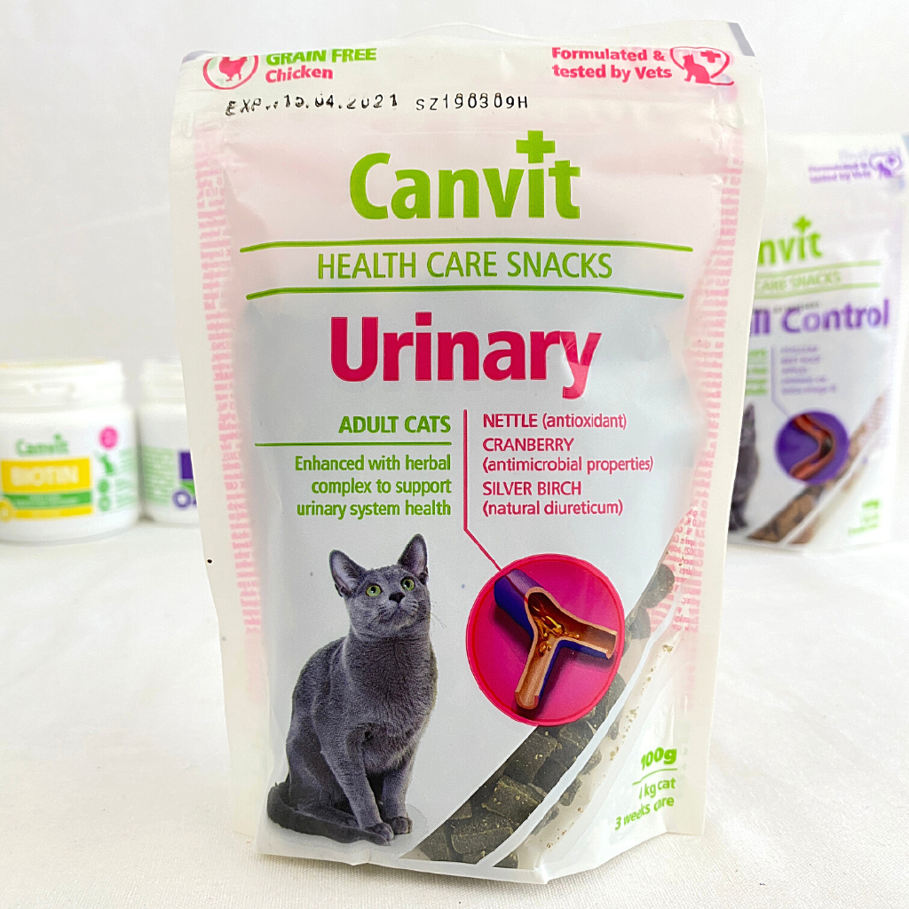 Jual CANVIT Snack Kucing Healthy Care URINARY 100g | Shopee Indonesia