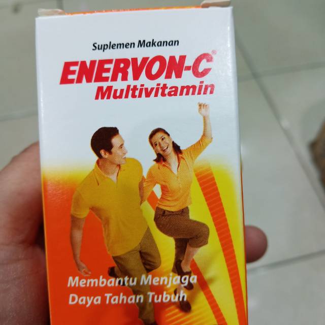 Jual Enervon C isi 30 cap multivitamin | Shopee Indonesia