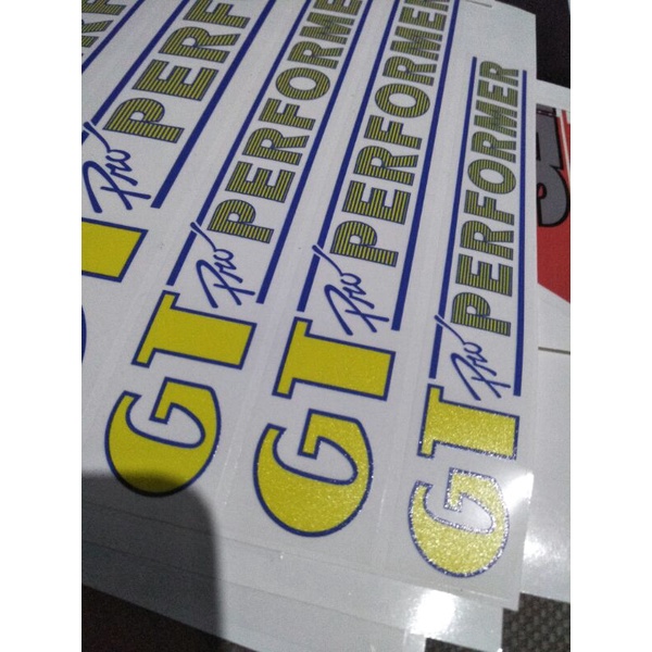 Jual decals/decal/stiker/sticker set bmx gt pro performer repro ...