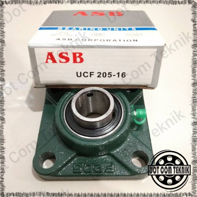 Jual PILLOW BLOCK BEARING UCF 205-16 ASB (AS : 1" atau 25,4 M/M) | Shopee Indonesia