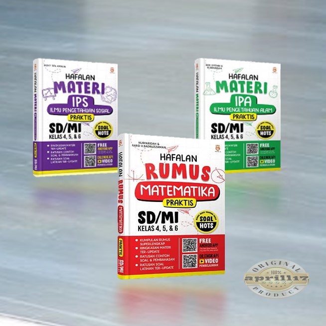 Jual BUKU HAFALAN RUMUS MATEMATIKA - MATERI IPA - IPS PRAKTIS SD/MI ...