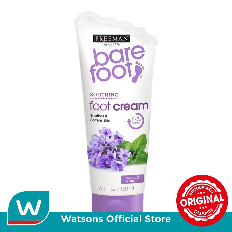 Jual Freeman Bare Foot Repair Lavender & Mint Foot Cream 150ml | Shopee ...