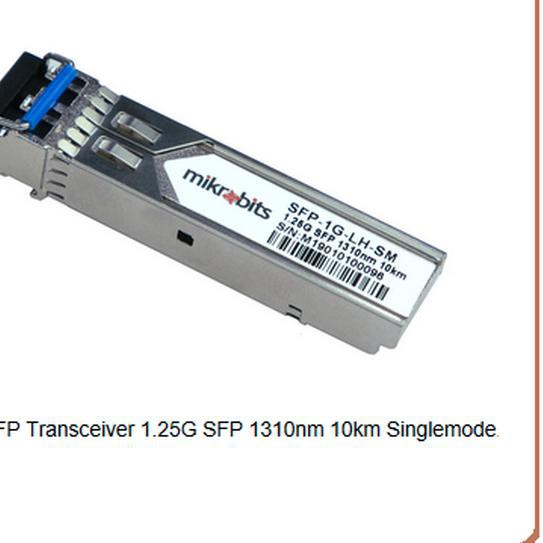 Jual Mikrobits SFP-1G-LH-SM SFP Transceiver 1.25G 1310nm 10km ...