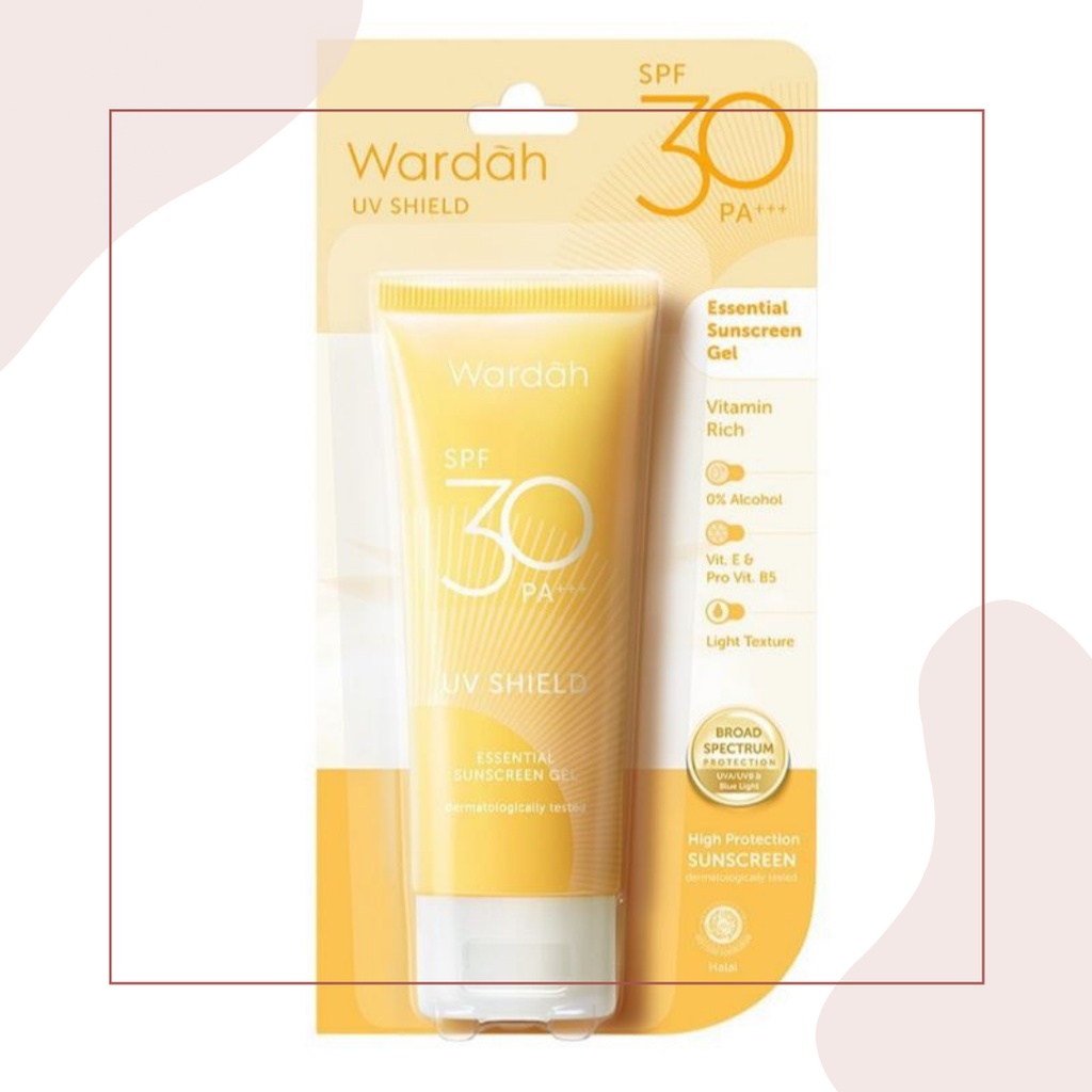 Jual PROMO SUNSCREEN WARDAH UV SHIELD ESSENTIALS SPF 30 PA+++ 40ml ...