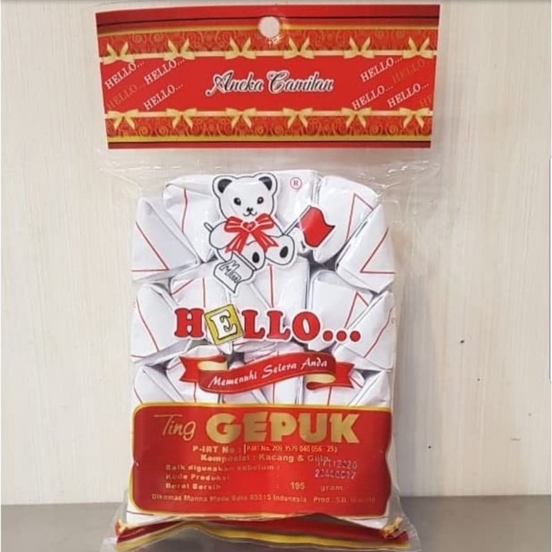 Jual ting ting gepuk HELLO 200g | Shopee Indonesia