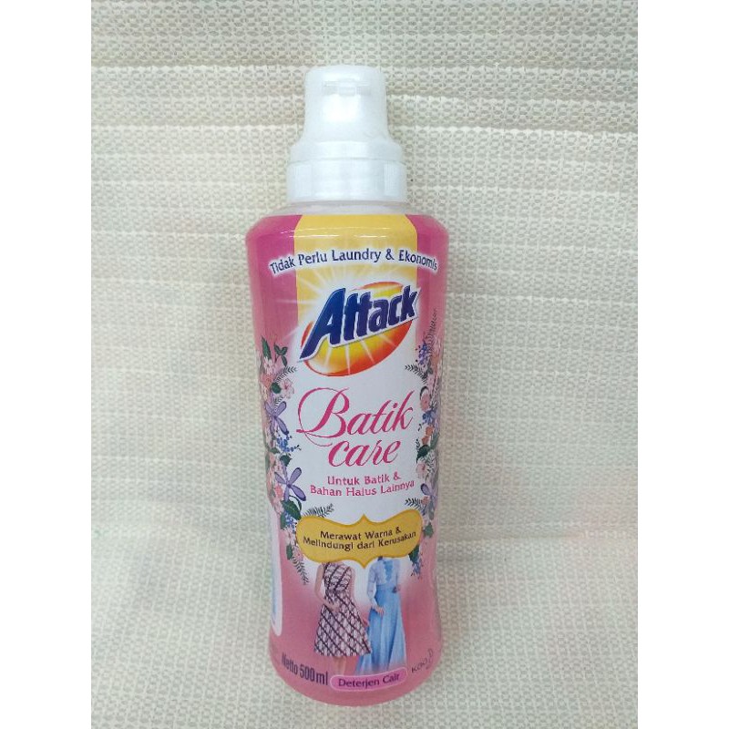 Jual Deterjen cair attack batik care 500ml | Shopee Indonesia