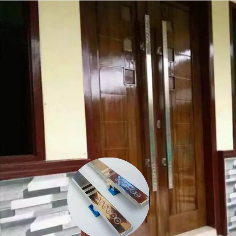 Jual PANJANG 100CM // HANDLE PINTU RUMAH STAINLESS - GAGANG PINTU RUMAH ...
