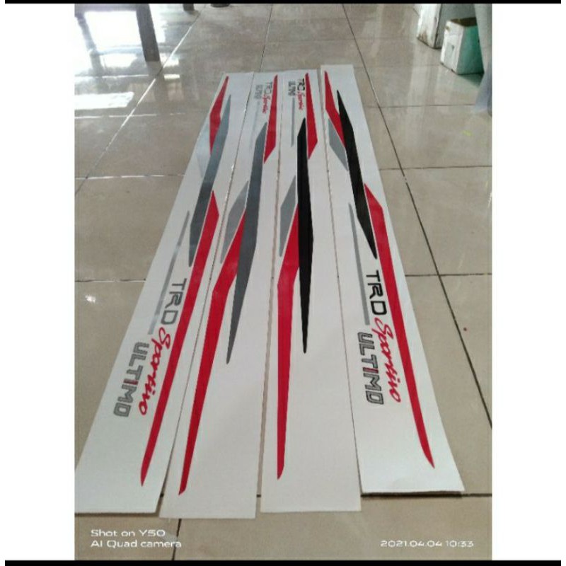 Jual Stiker Rush / Terios TRD Sportivo Ultimo | Shopee Indonesia