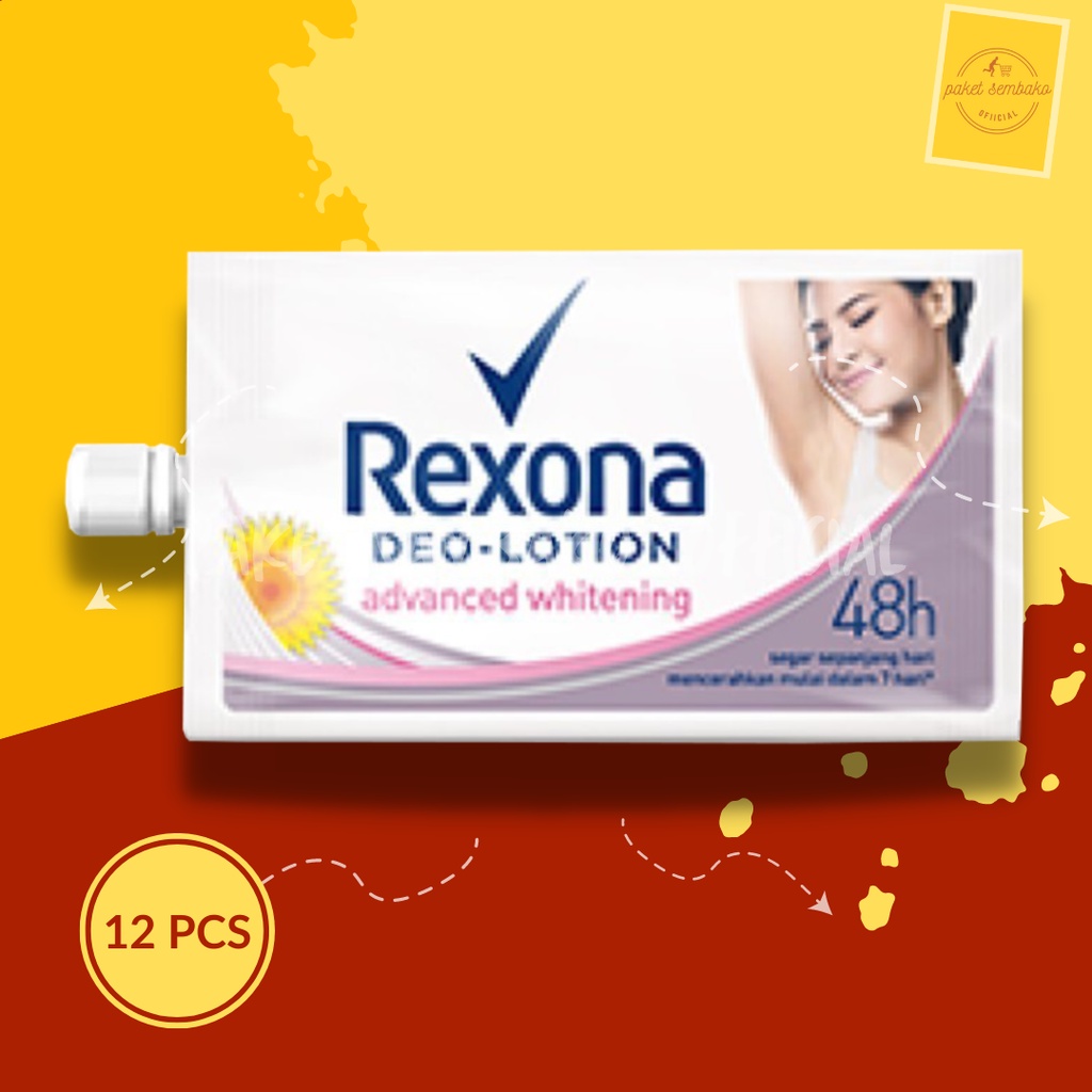 Jual Rexona Deodorant renceng isi 12 Sachet | Shopee Indonesia