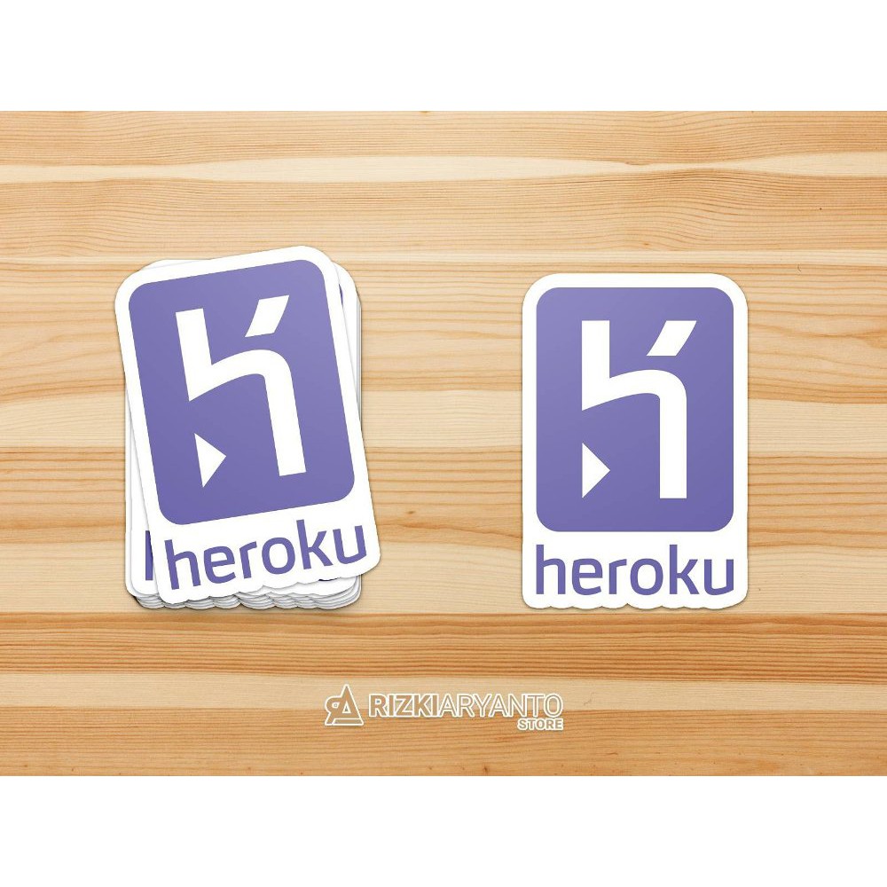 Jual Sticker - Stiker Logo Heroku Vertikal untuk Pc Laptop Hp Dll ...