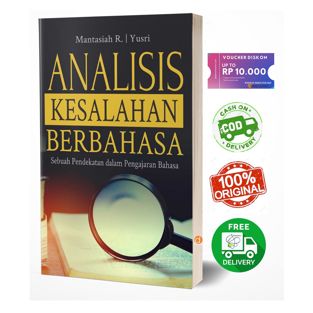 Jual Buku Analisis Kesalahan Berbahasa (Sebuah Pendekatan dalam ... Jual Buku Analisis Kesalahan Berbahasa (Sebuah Pendekatan dalam ...