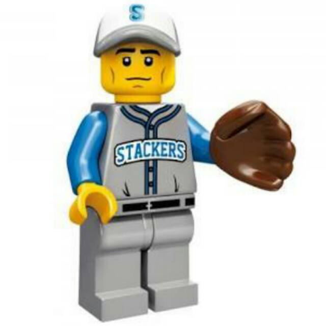 Jual Lego Minifigures Series 10 (Baseball Fielder) | Shopee Indonesia