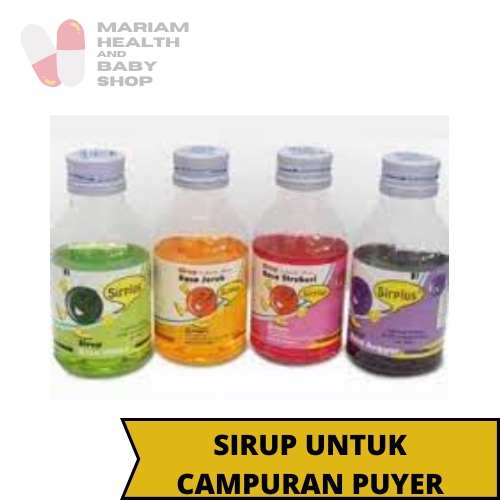 Jual Sirplus Sirup 100ml - Pemanis Campuran Puyer | Shopee Indonesia