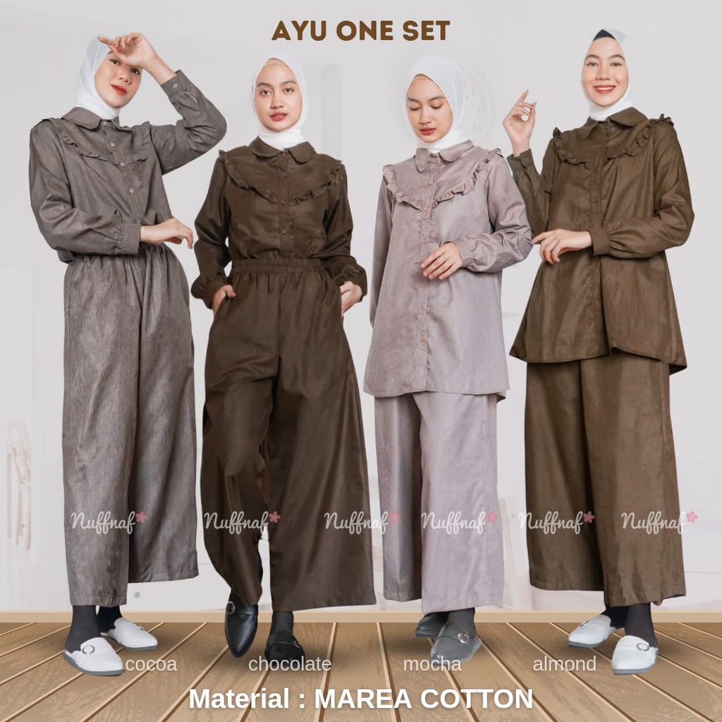 Jual NUFFNAF AYU ONE SET AUTHENTIC (PART 1) | Shopee Indonesia
