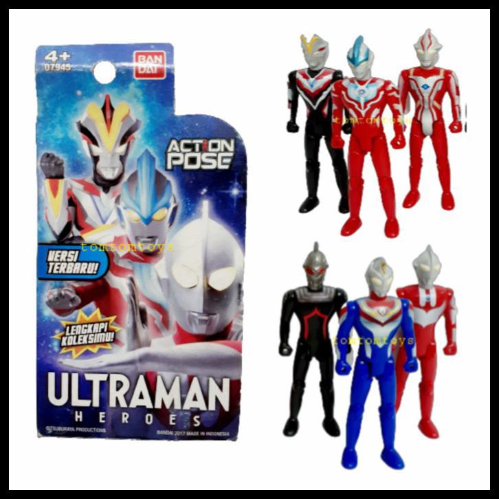Jual Bandai Ultraman Action Pose Mainan Action Figure | Shopee Indonesia