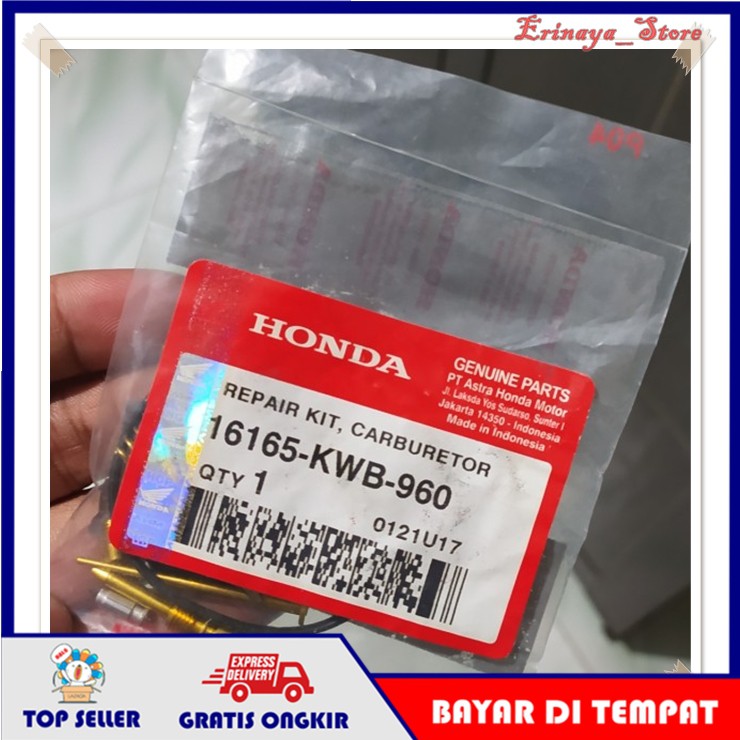 Jual ORIGINAL AHM Reparkit Repair Kit Karburator Motor Honda Revo ...